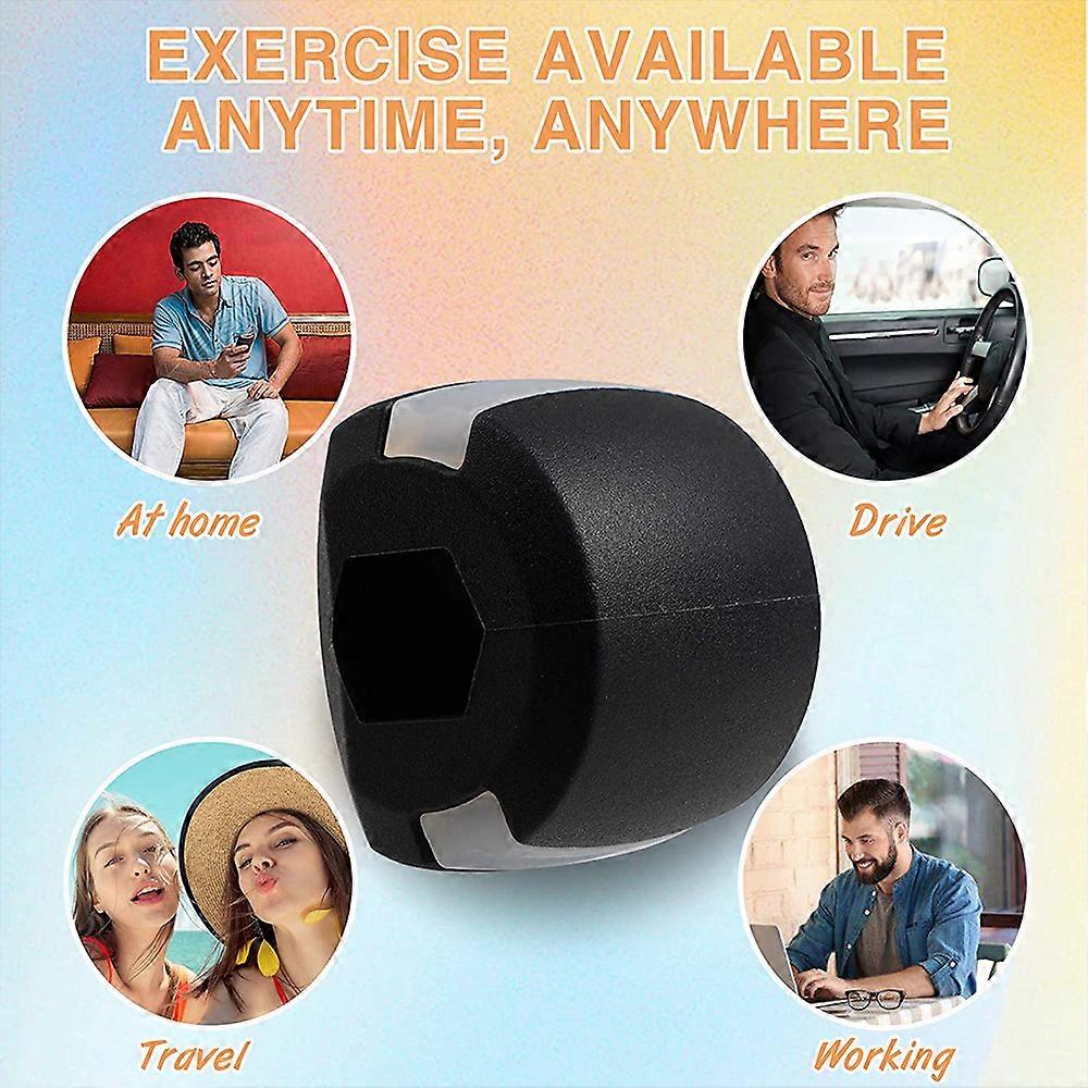 Strengthen Your Jaw and Neck with 30lbs Jaw Exerciser - Black | Fruugo PL