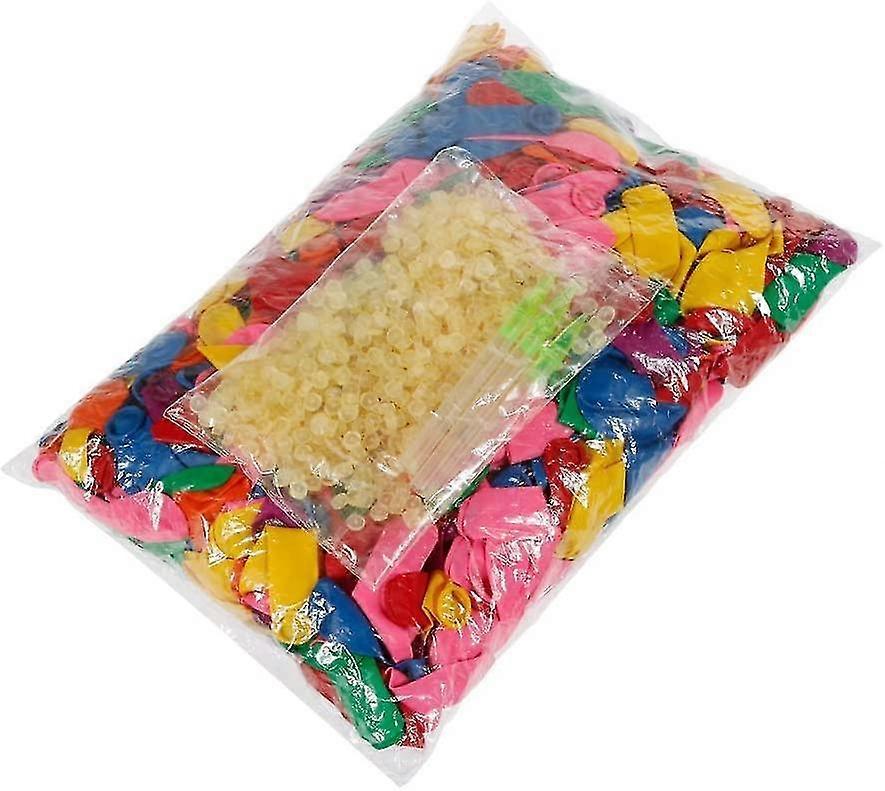 Water Balloons Refill Kits 1000 Pack Colorful Latex Bombs Water Fight ...