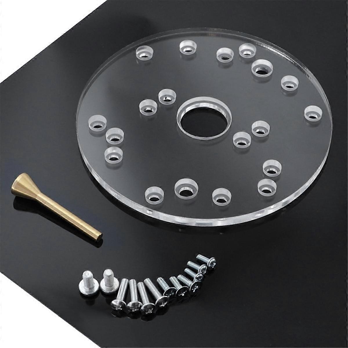 Router Base Plate Kit for Trim Routers Compact Router Plate with Screws ...