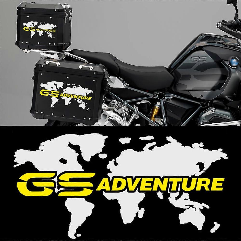 Luggage Aluminium Stickers Trunk Cases For BMW R1200gs F850gs F800gs ...