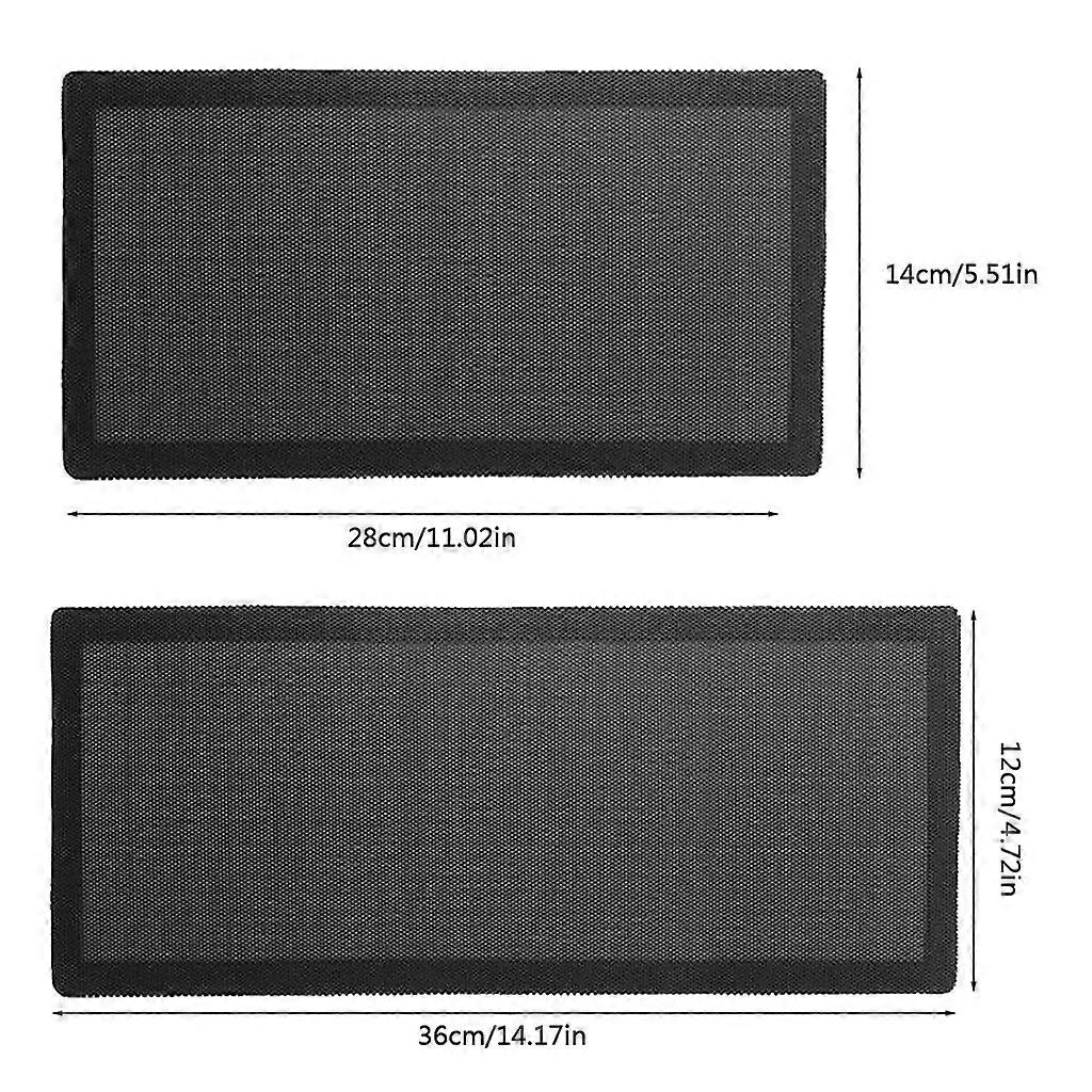 Black PVC PC Fan Dust Filter Dustproof for Case Computer Mesh Dust Net ...