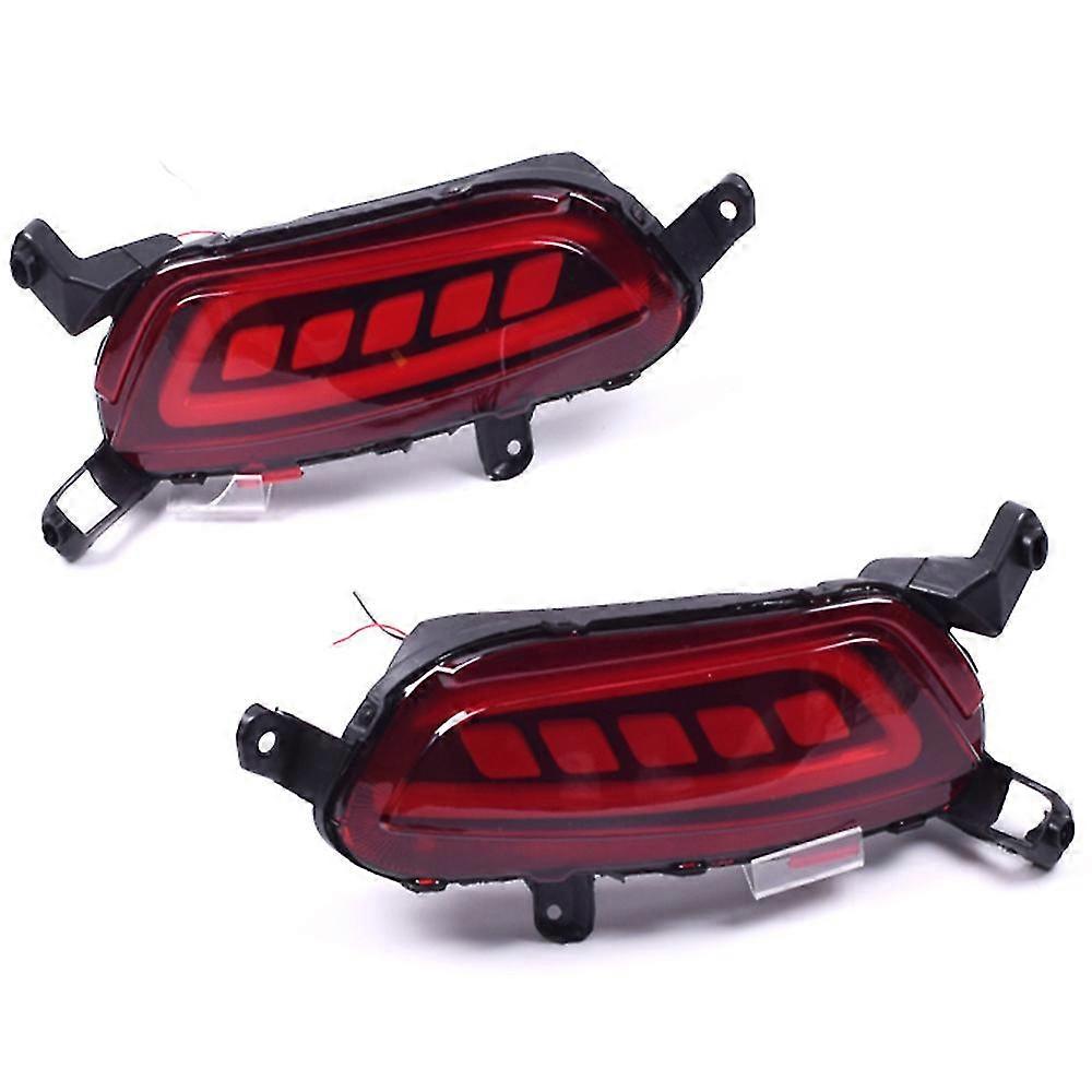 LED Rear Bumper Light Reflector Fog Lamp Brake Light Turning Signal ...