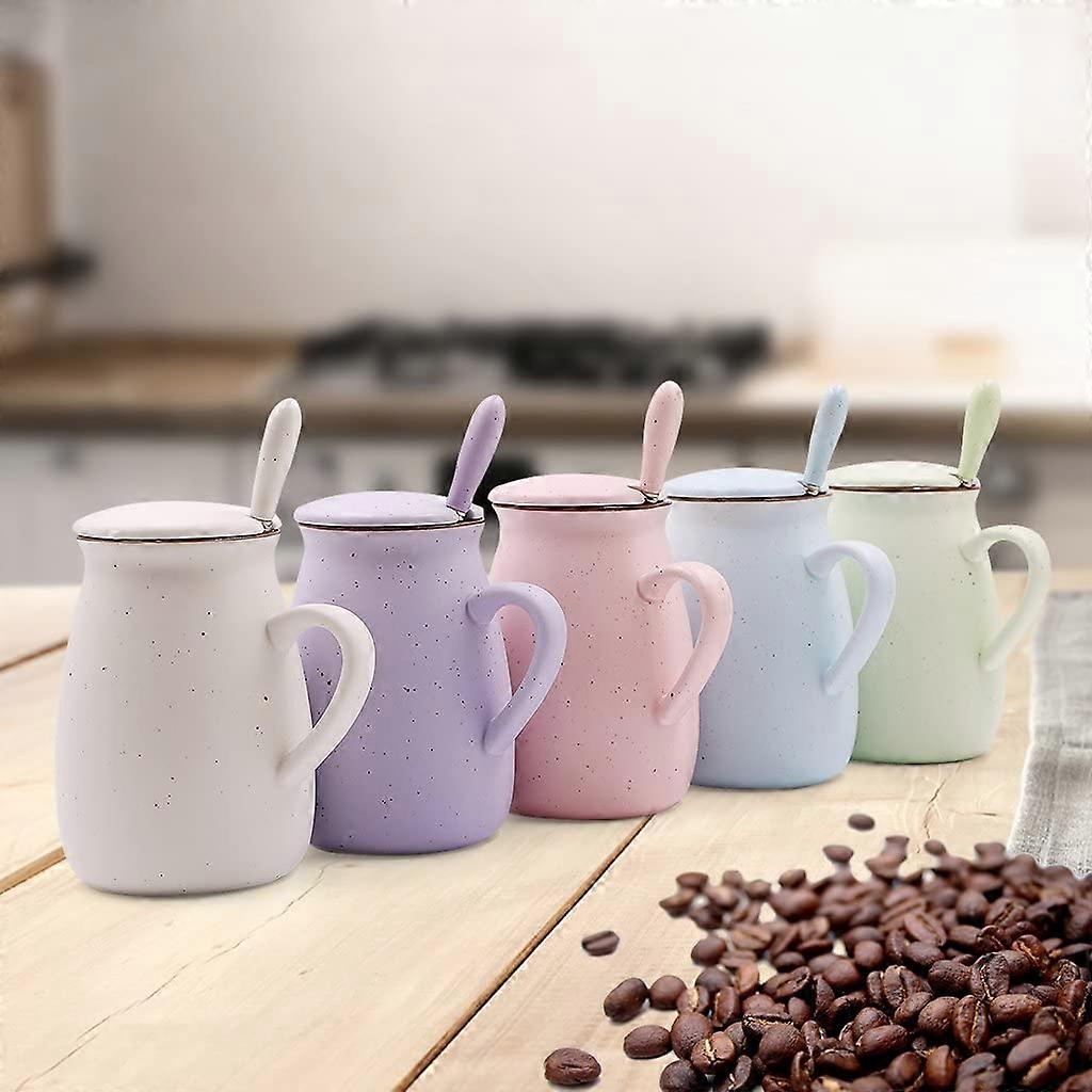 Blue Coffee Mugs Cups 12oz Ceramic Cute Creative Coffee Mugs Sets ...