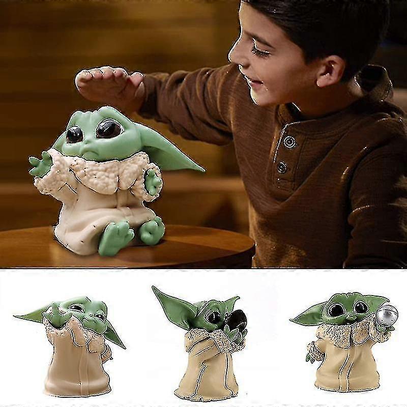5pcs Star Wars The Child Animatronic Edition Baby Yoda Action Figure ...