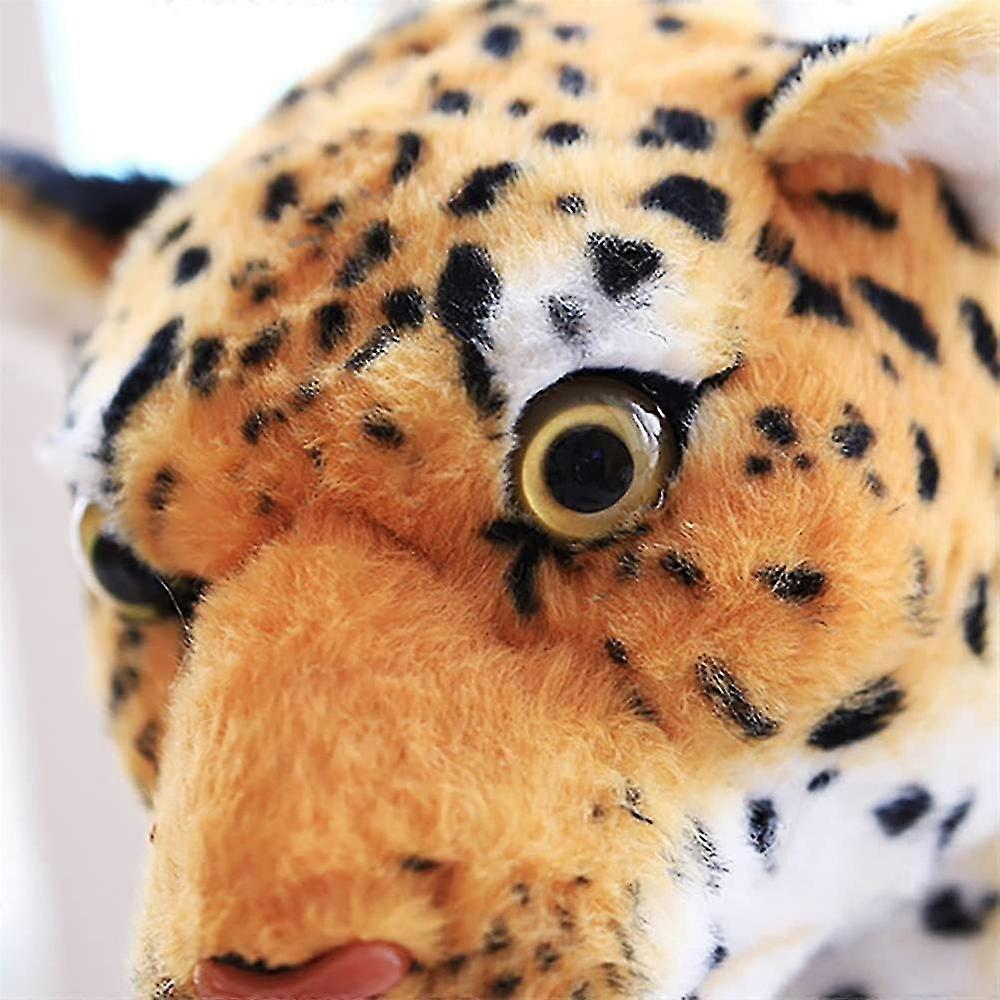 Giant Leopard Stuffed Animal Large Stuffed Cheetah Plush Toy Gifts For ...