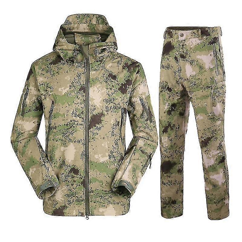 Brand Newtad Tactical Softshell Camouflage Set Men Army Windbreaker ...