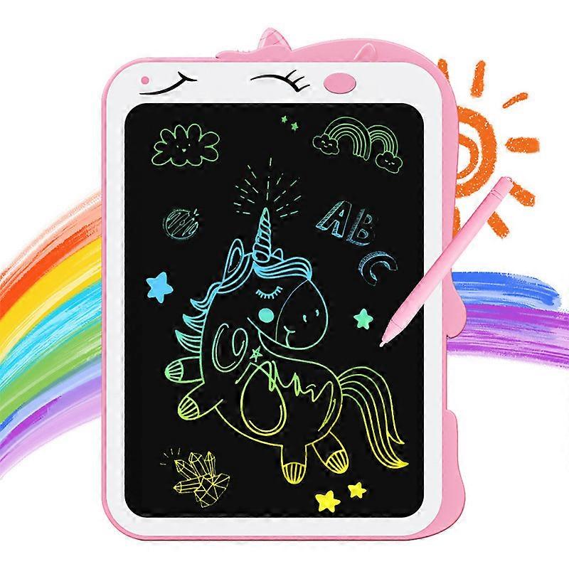 (pink unicorn) 8.5 Inch Colorful LCD Writing Tablet, Graphics Tablet ...