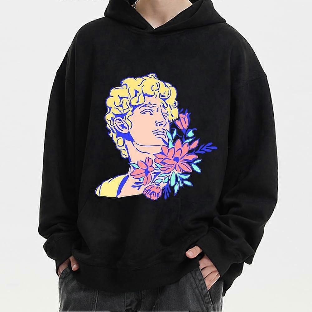 Statue of David Flower Stencils 11.811.8inch Artistic Bust Figure ...