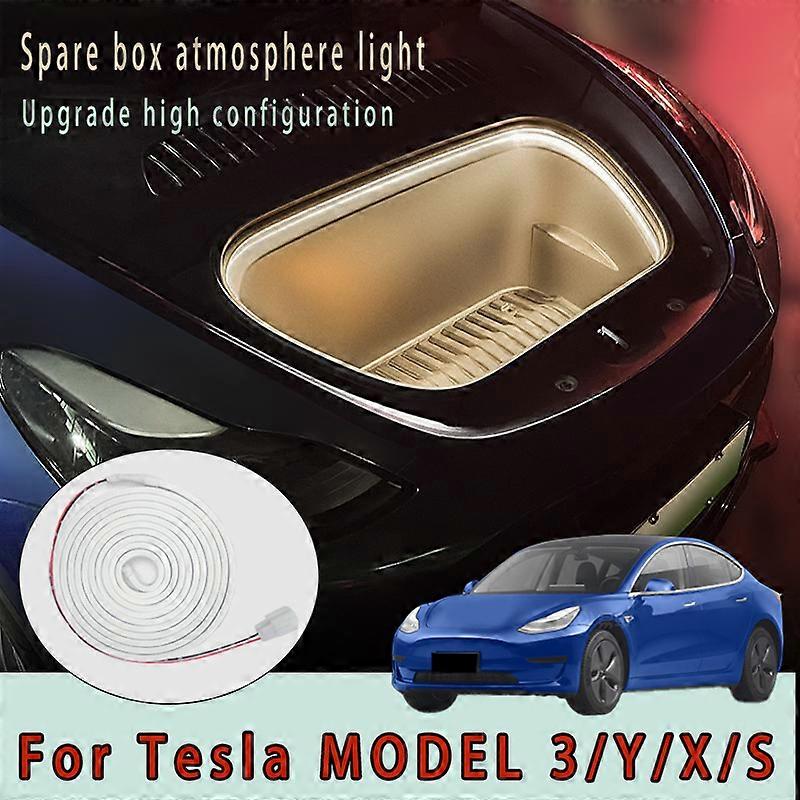 2.5M LED Frunk Brighten Light Strip For Tesla Model 3 Y S X Front Rear ...