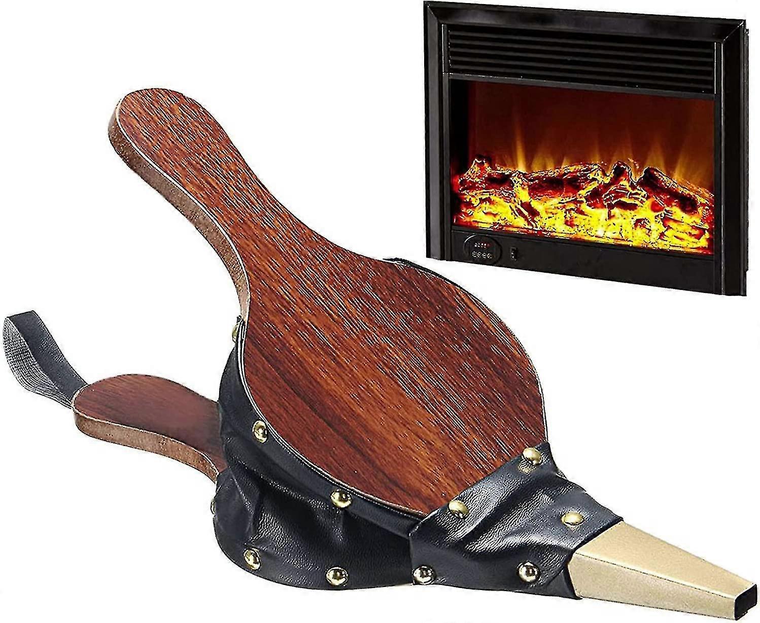 Fireplace Bellows, Wooden Air Blower, Fireplace Blower, Manual ...