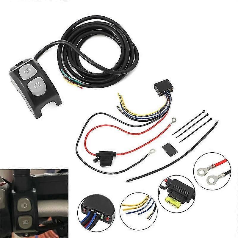For Bmw R1200gs R1250gs Handle Fog Lights Switch Smart Control Relay R ...