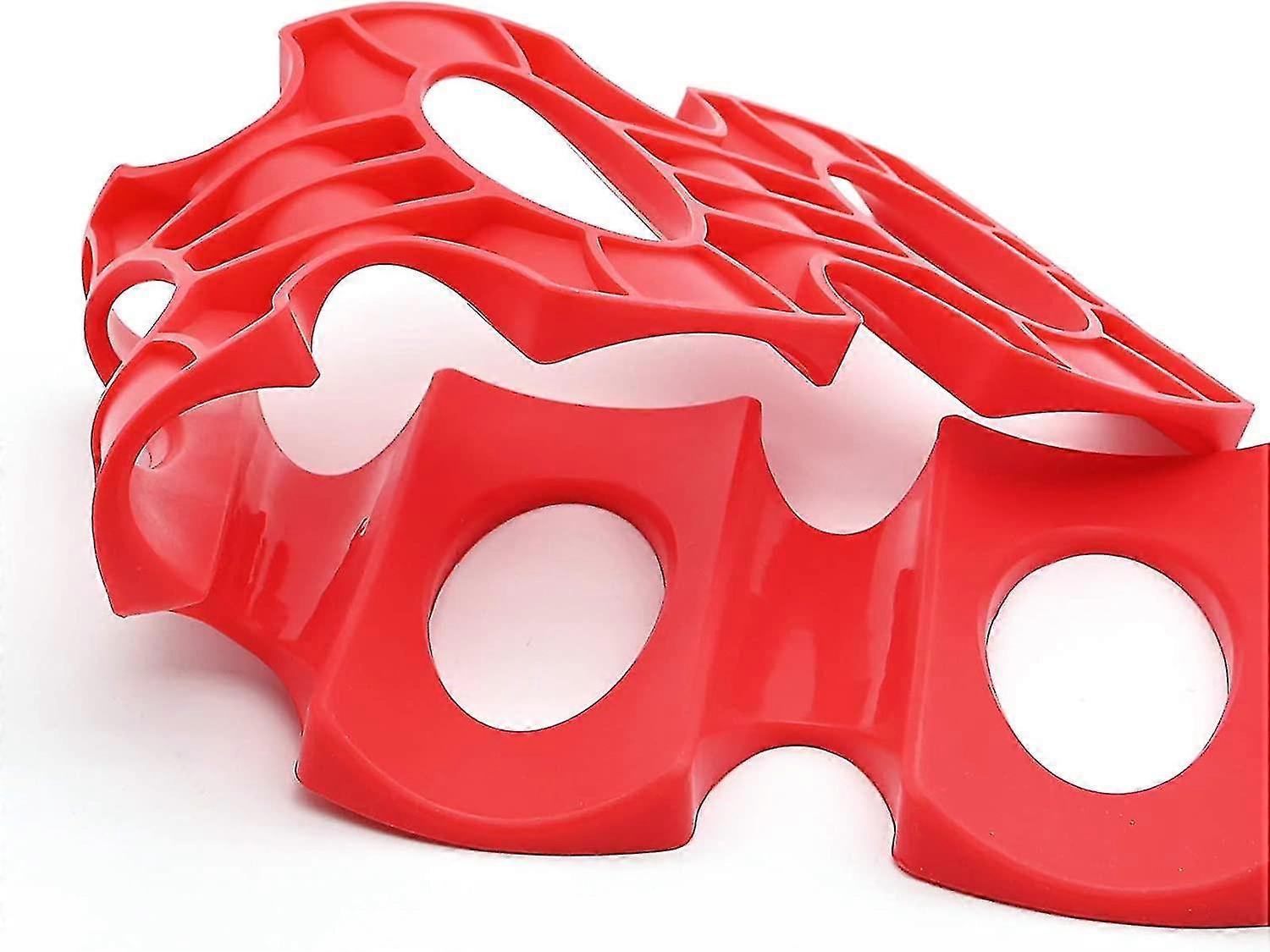 Bottle And Can Stacker For Fridge, Anti-slip Silicone Foldable Wine ...