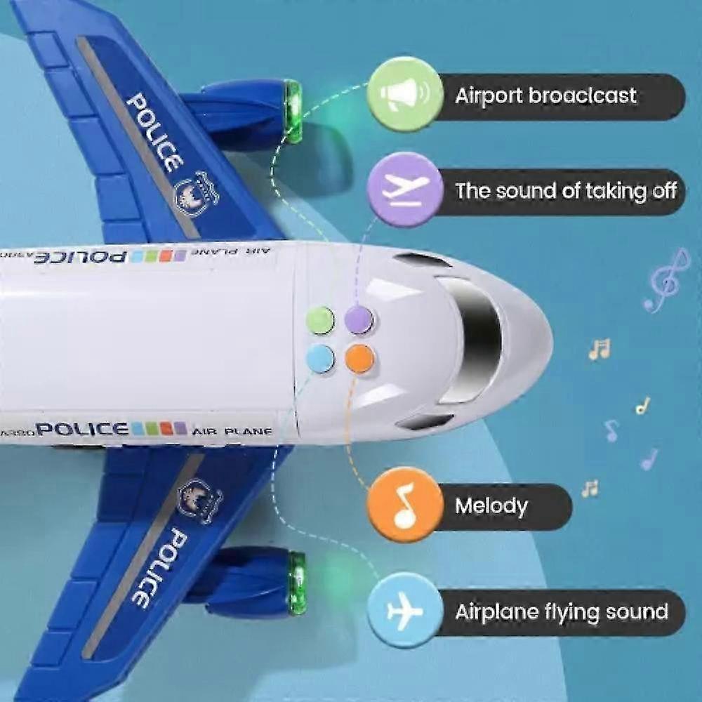 Mega plane Toy, Kiddycorner Mega plane, Transportation Airplane Car Toy ...