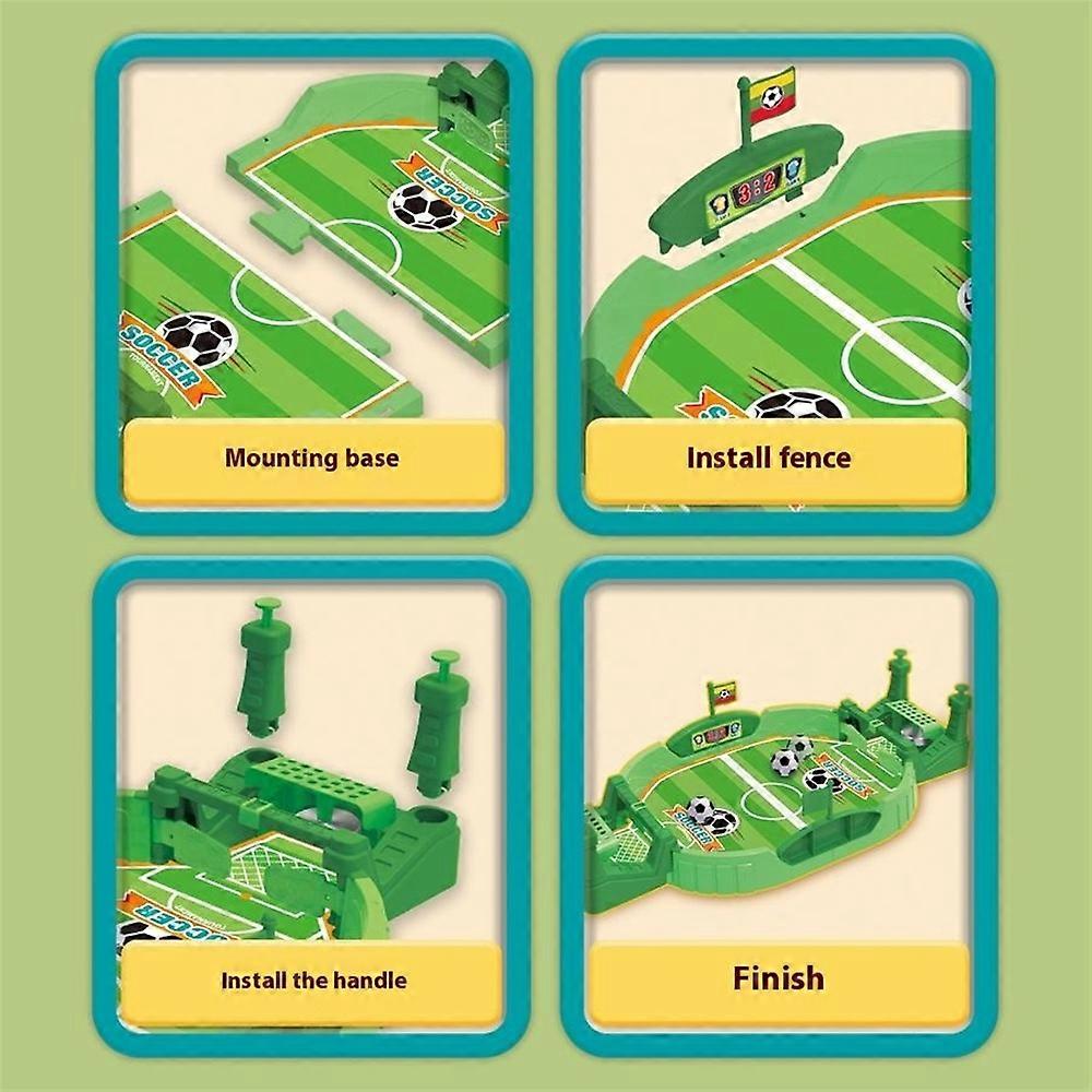 Mini Foosball Games with Bell Tabletop Football Soccer Pinball Sport ...