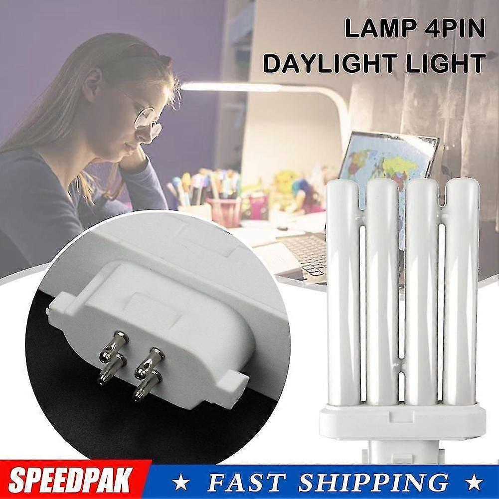 27W FML 27W 6500K 4 Pin Quad Tube Light Bulbs Compact Tube Fluorescent ...