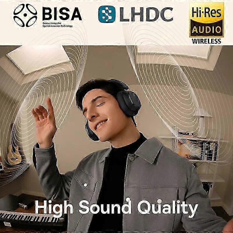 H1 Pro Wireless Headphone Hybrid -48db Active Noise Cancellation ...