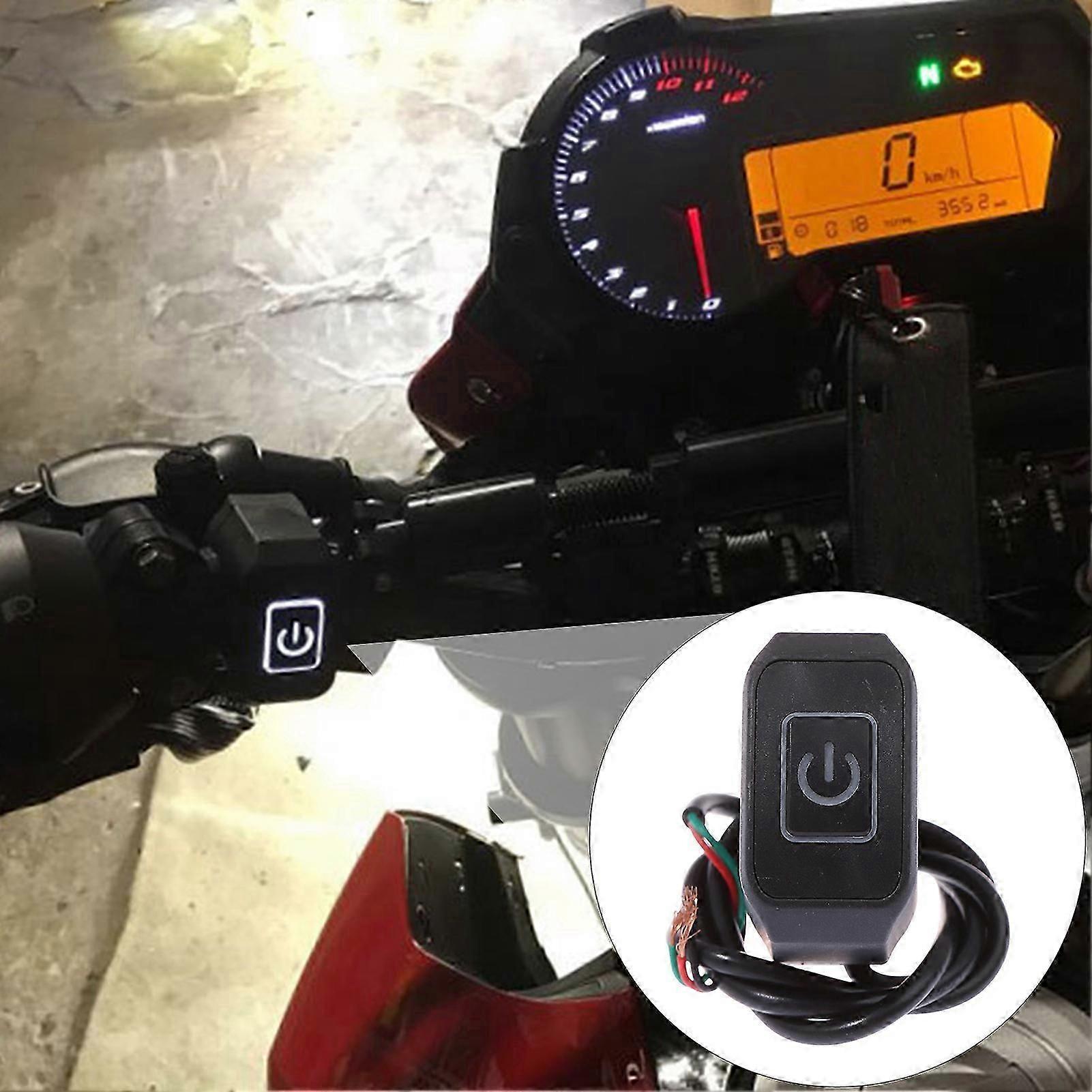 Motorcycle Handlebar Switch Button Corrosion-Resistant Waterproof ...