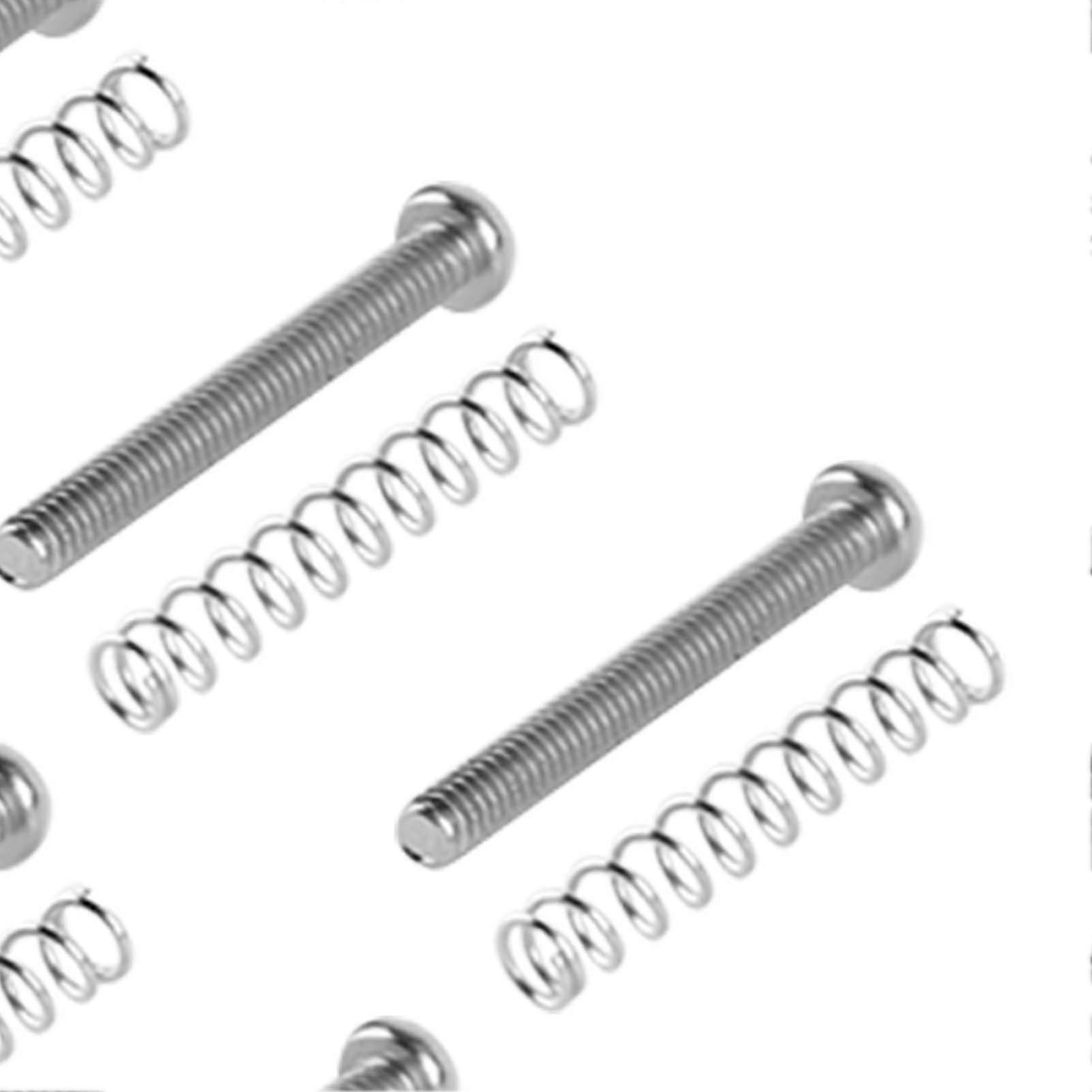 8 Set Guitar Pickup Screw Spring Iron Double Coil Pickup Frame Mounting ...
