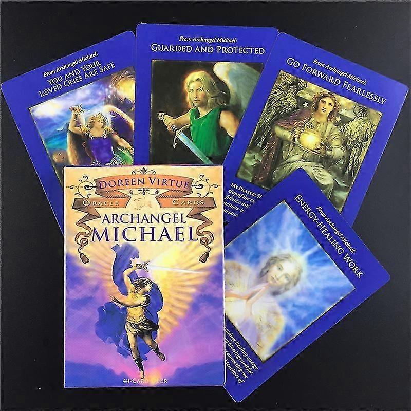 2025 New Tarot Cards For Archangel Michael Oracle Table Games Funny ...
