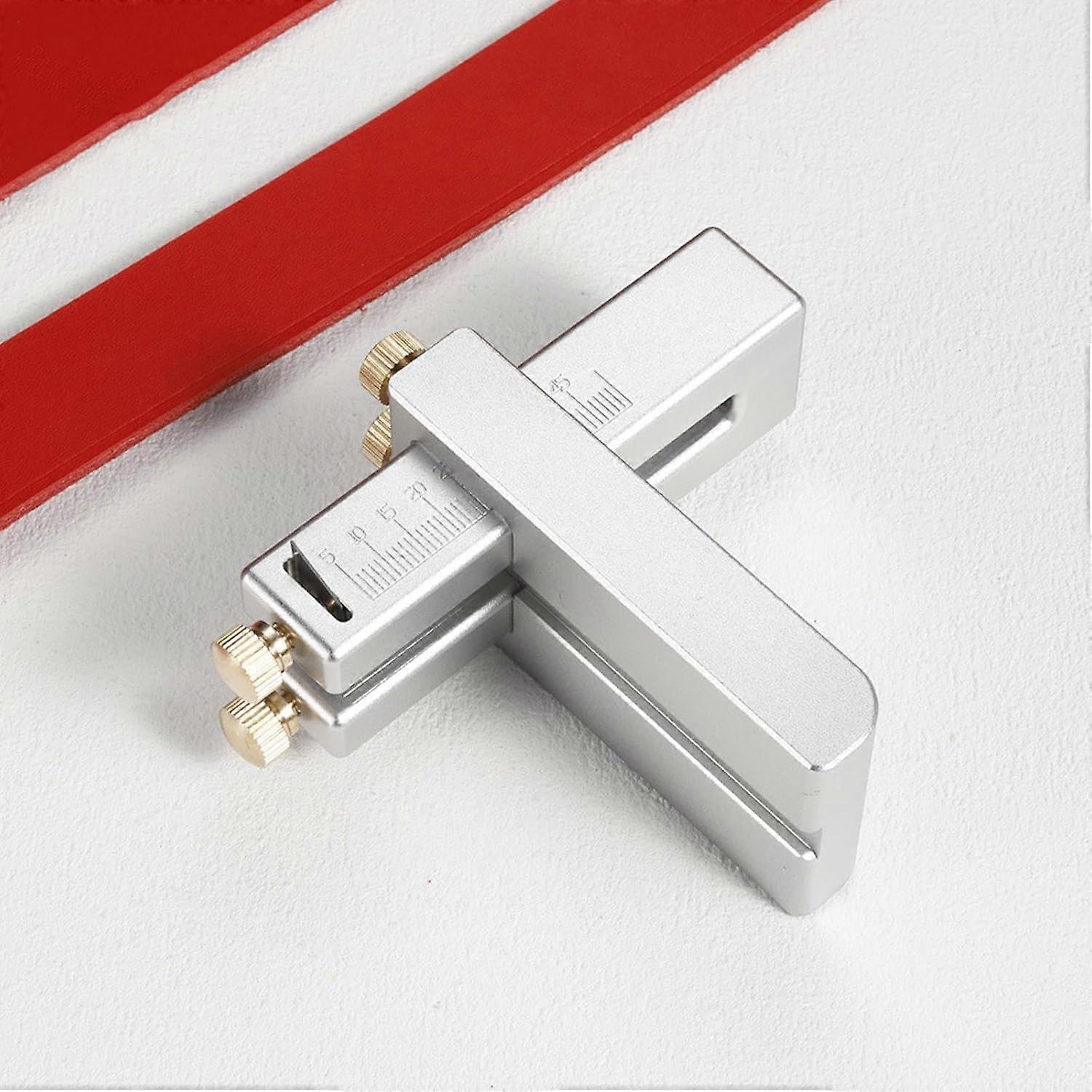 Leather Strip Cutting Tool for Crafts, Aluminum Alloy Belt Cutter with ...