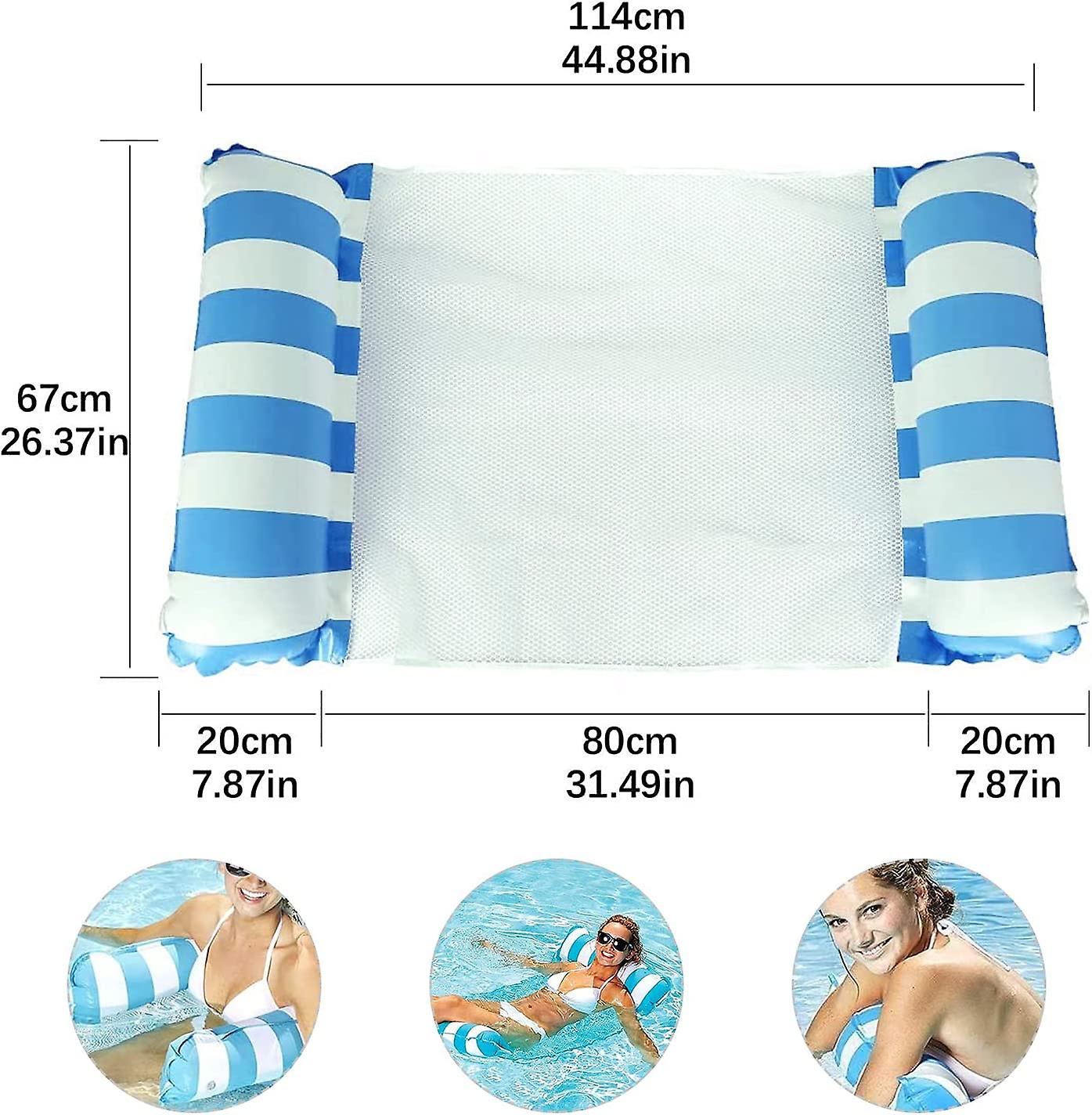 Inflatable Hammock, Floating Inflatable Hammock Lounge Chair Inflatable ...