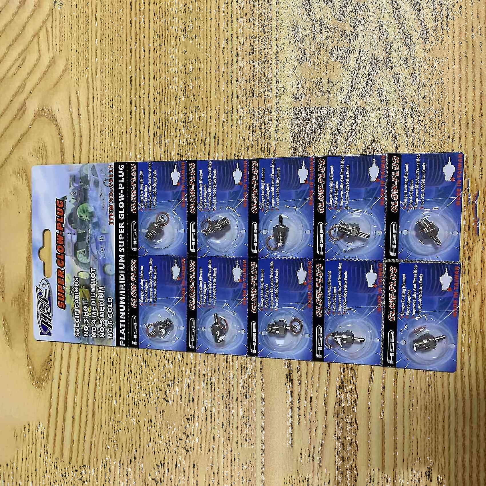 4x N4 Hot Glow Plug Spark For 70117 1/10 1/8 Rc Buggy Truck Vertex ...