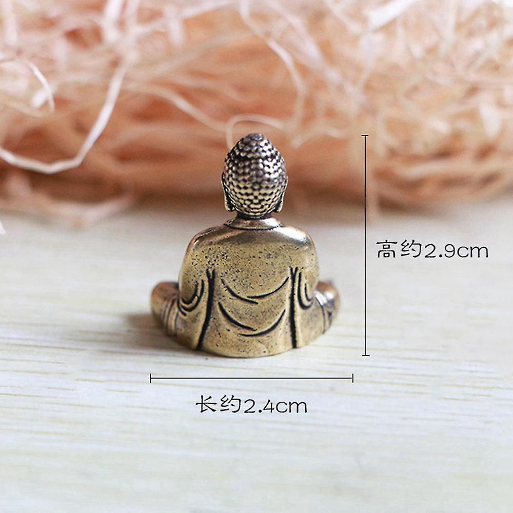 Mini Buddha Statue Bronze Buddha Statue Chinese Buddhism Pure | Fruugo UK