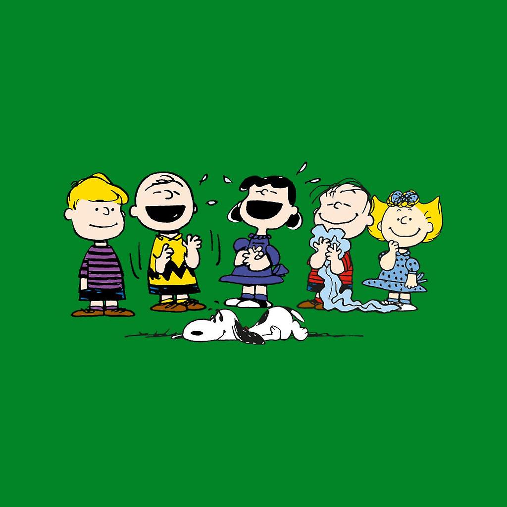 Peanuts Group Laugh Men's T-Shirt | Fruugo US