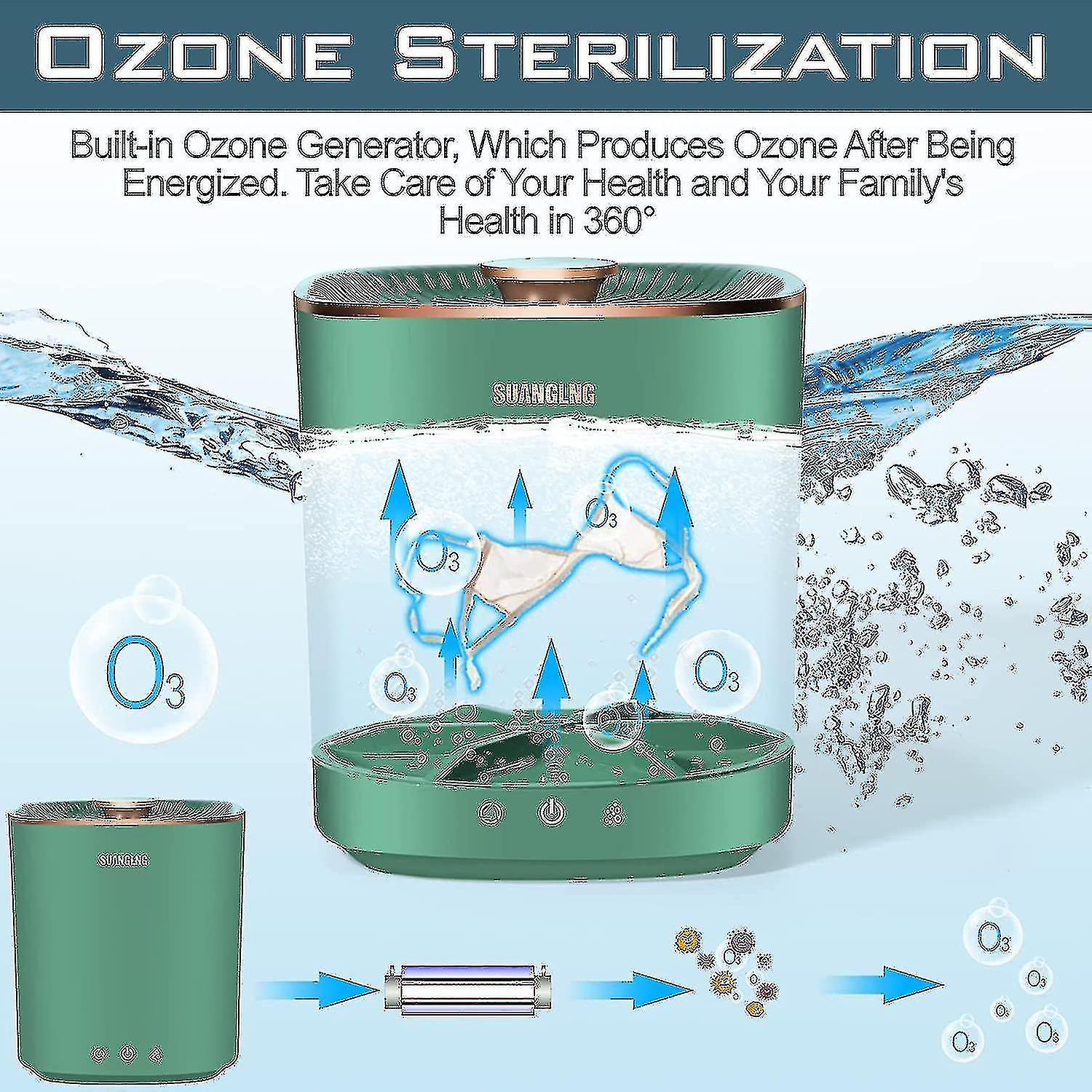 Mini Çamaşır Makinesi, Portatif Tam Otomatik Kamp Yıkama Makinesi, 2.5 ...