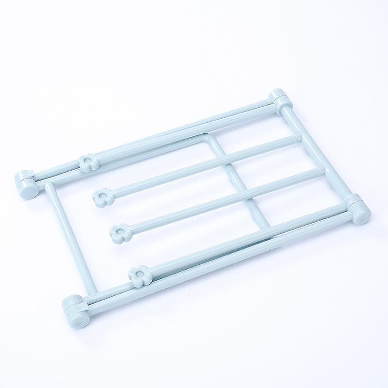 Drainer storage racks foldable vertical rags kitchen towels hanger free ...