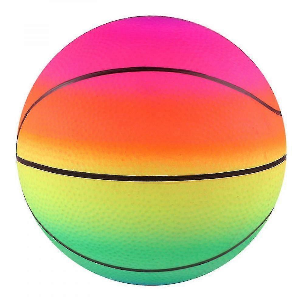 Inflatable Playground Balls 8.5 Inch Beach Ball Rainbow Playground ...
