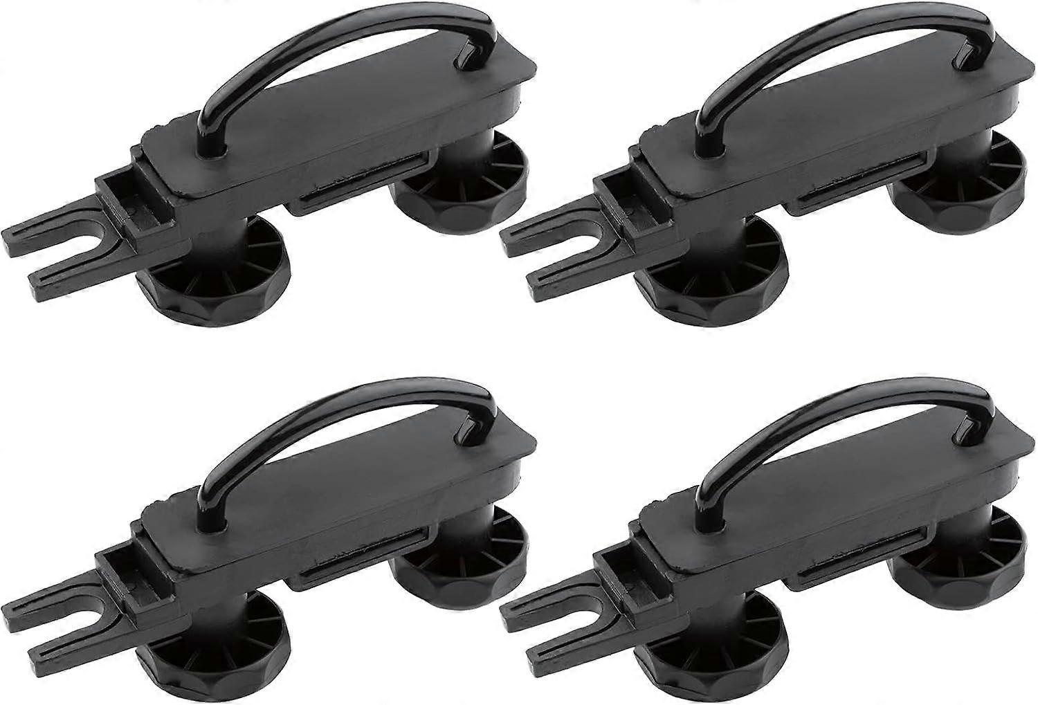 4pcs Universal Car Roof Box U-Mount Bracket Mounting Bracket Interior ...