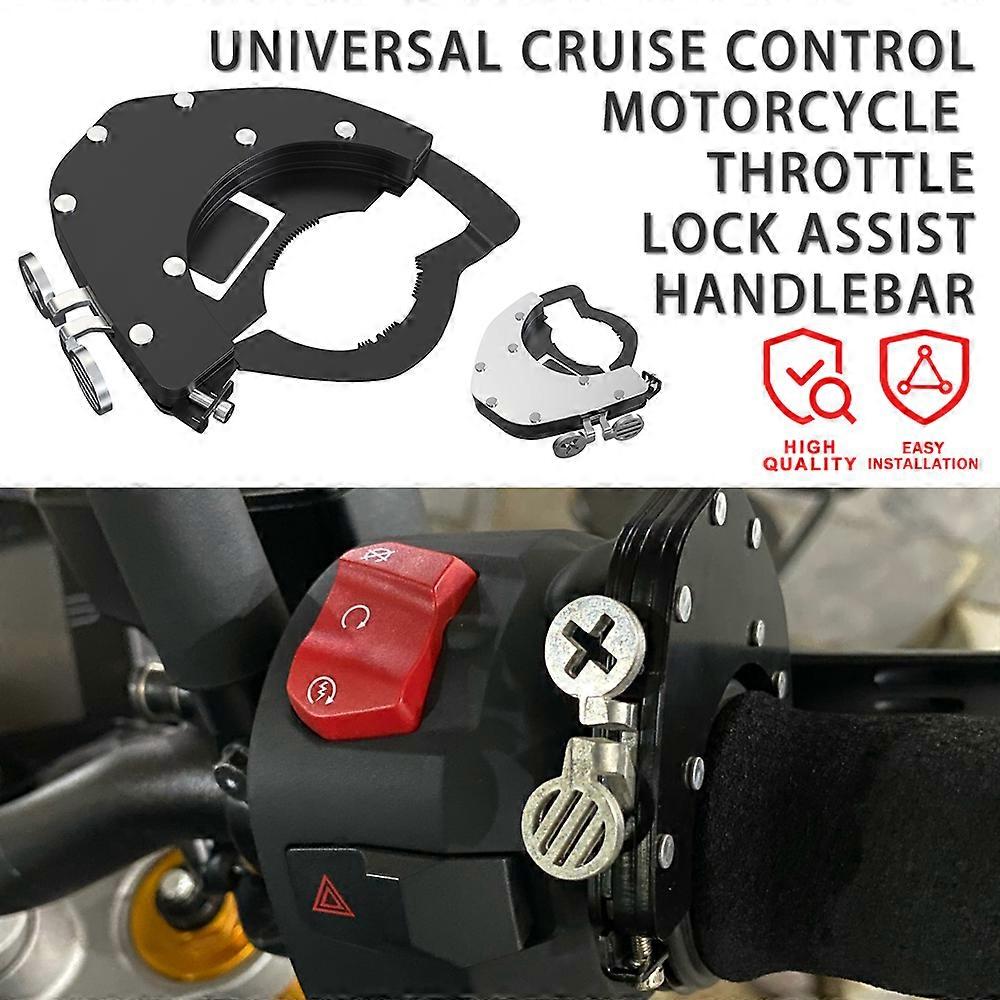 Universal Cruise Control Motorcycle Throttle Lock Assist Handlebar For ...
