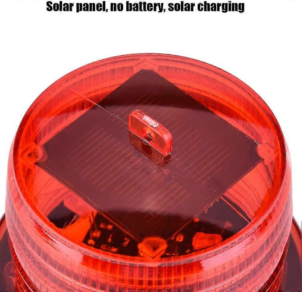 Warning Light Flashing Solar Emergency Backup Magnetic Led Beacon ...