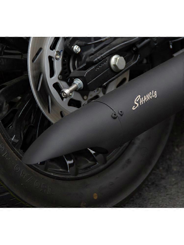 Black Flag 500 Modified HA Heavy Gun Exhaust Retro Bilateral Single Out ...