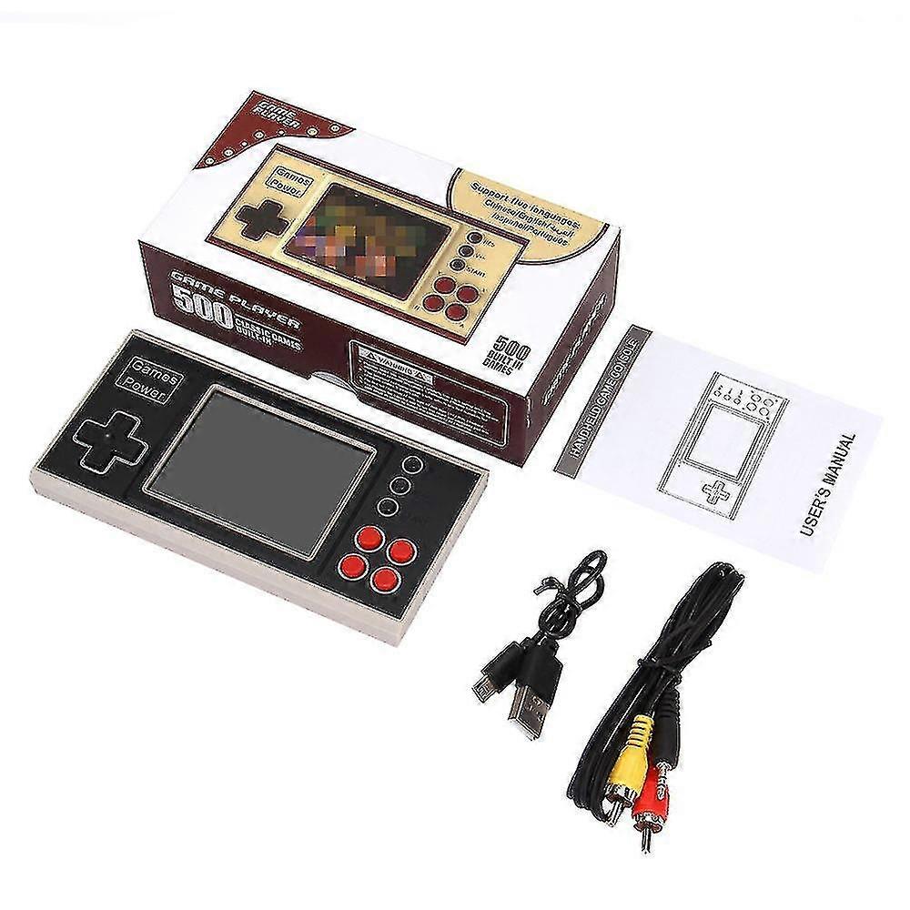 Pocket Of Handheld Game Console Retro Arcade Dual Battle | Fruugo UK