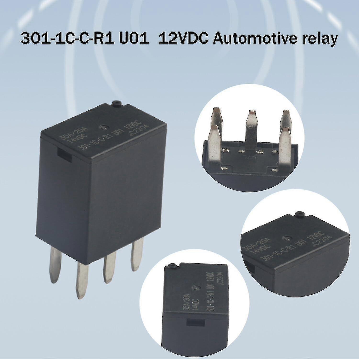 2pcs 301-1c-c-r1 U01 12vdc 35a Automotive Relay_ZCY | Fruugo UK