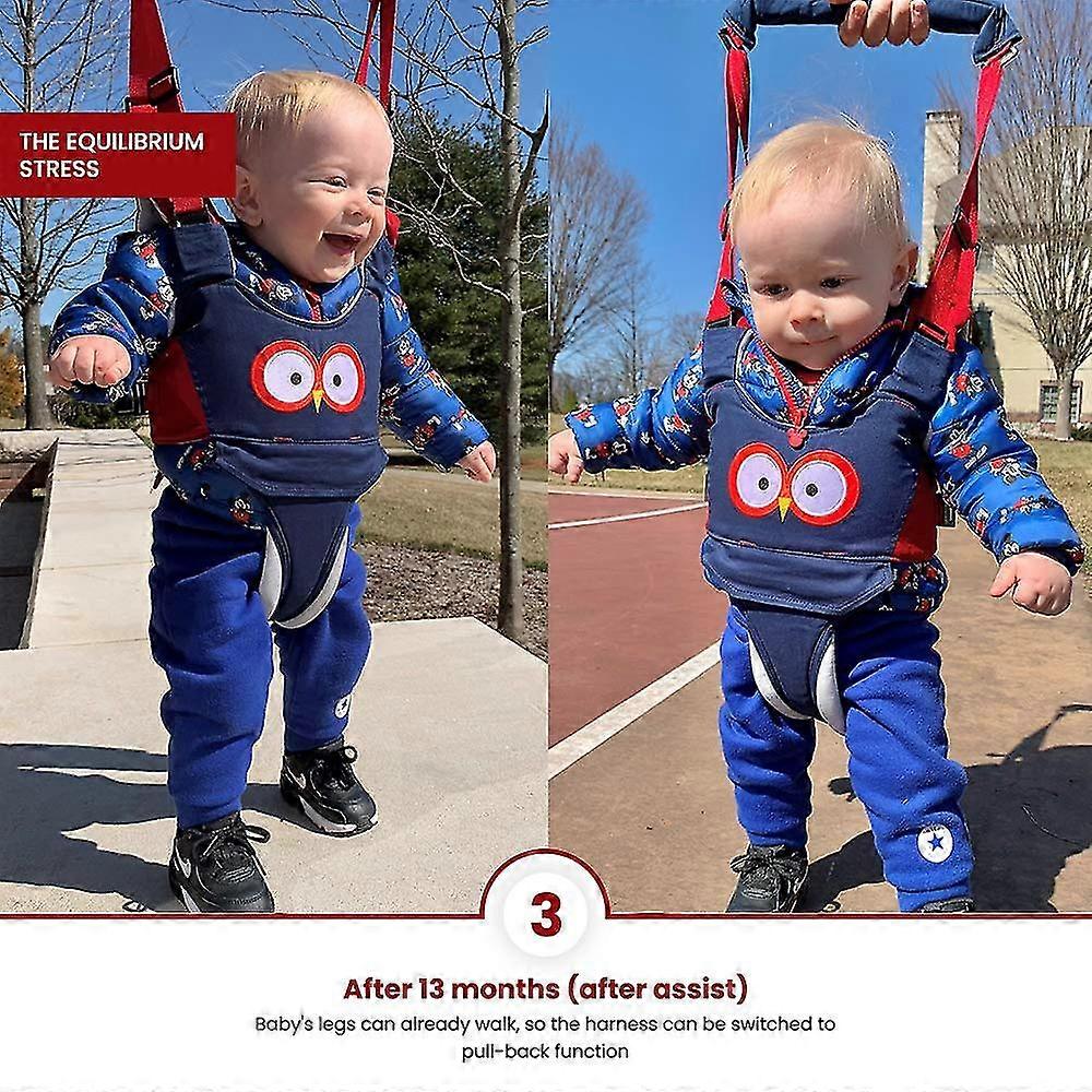 Baby Walking Harness - Handheld Kids Walker Helper - Toddler Infant ...