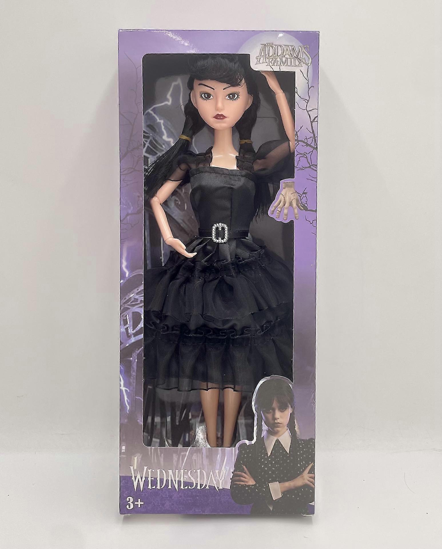 The Addams Family Figure Doll Cute Cloth Puppet Toys Wednesday Addams ...