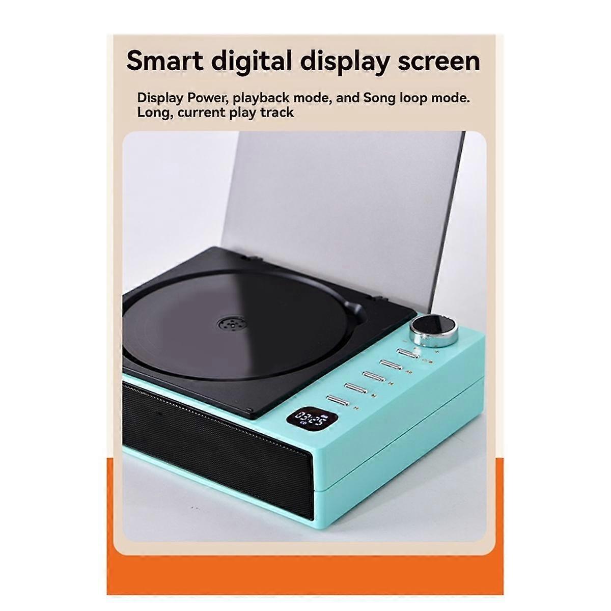 Portable CD Player Bluetooth Digital Optical Output Audiophile Audio ...