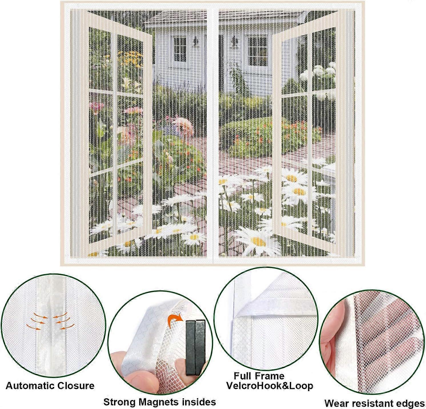 Magnetic Insect Screen Window,Magnetic Insect Door Mosquito Net Sliding ...