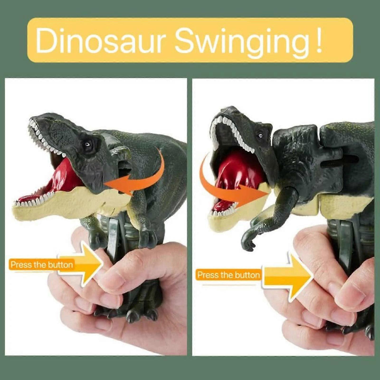 Trigger The T-Rex Dinosaur Chomper Toys Dino Grabber Fun Robot Hand ...