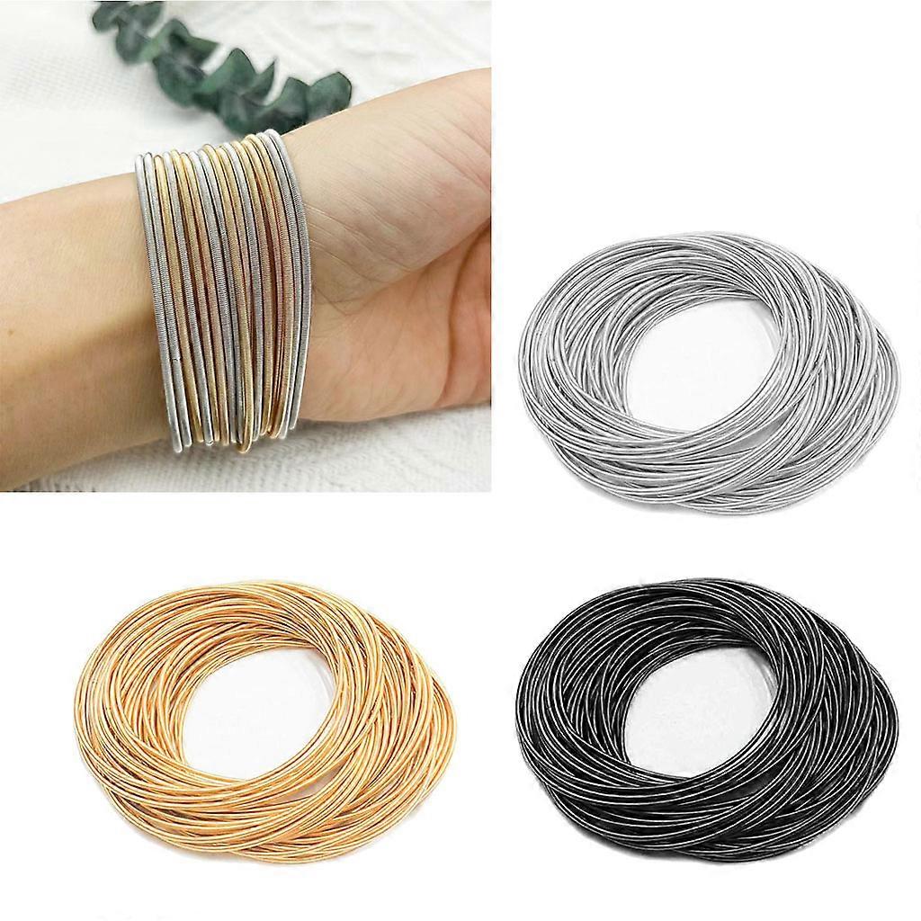 A Set Simple and Inspiring Bohemian Style Spring Bracelets 50 Pieces ...