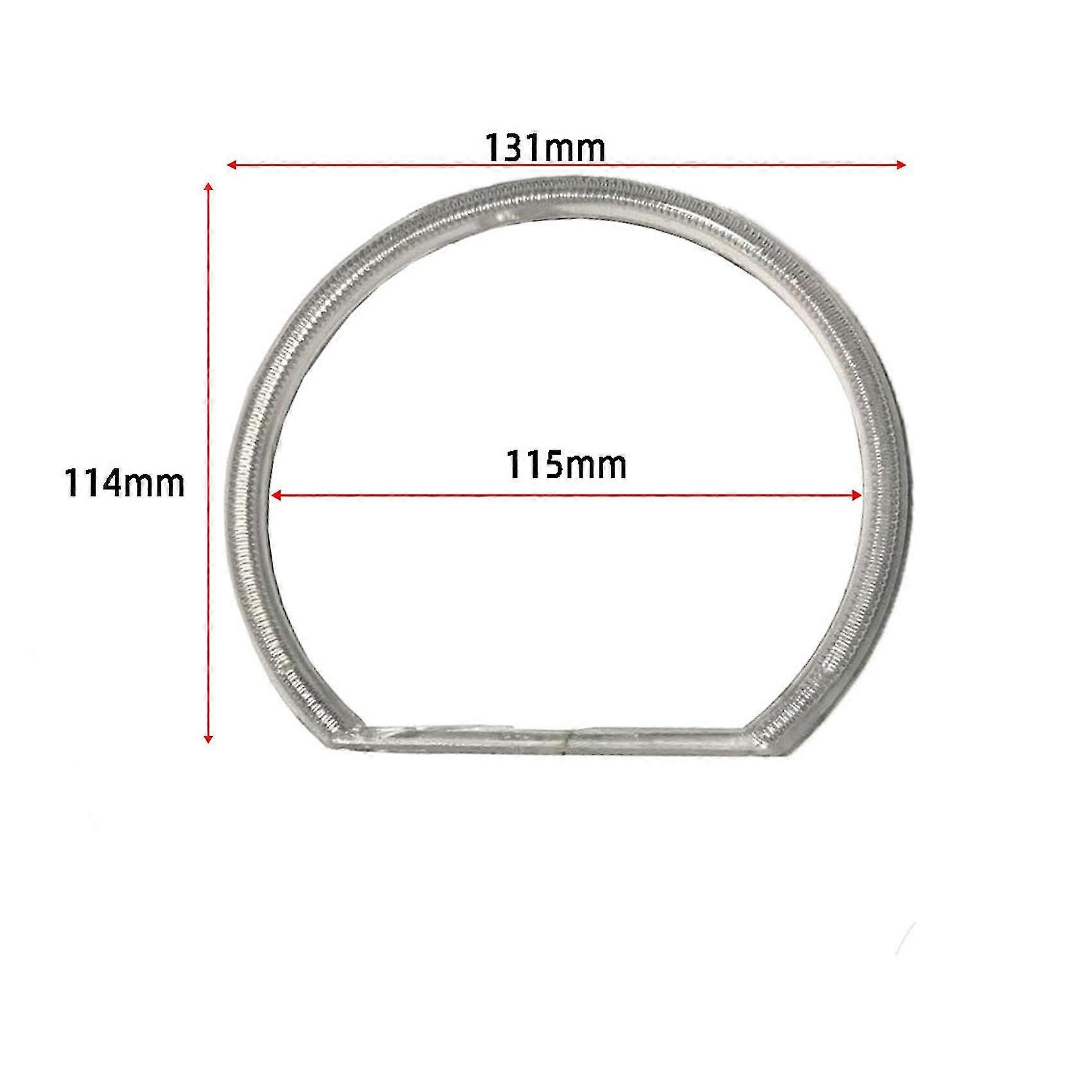 4pcs White Headlight Ccfl Led Angel Eyes Kit Halo Ring Drl Turn Signal Light Ccfl Headlight Lamp ...