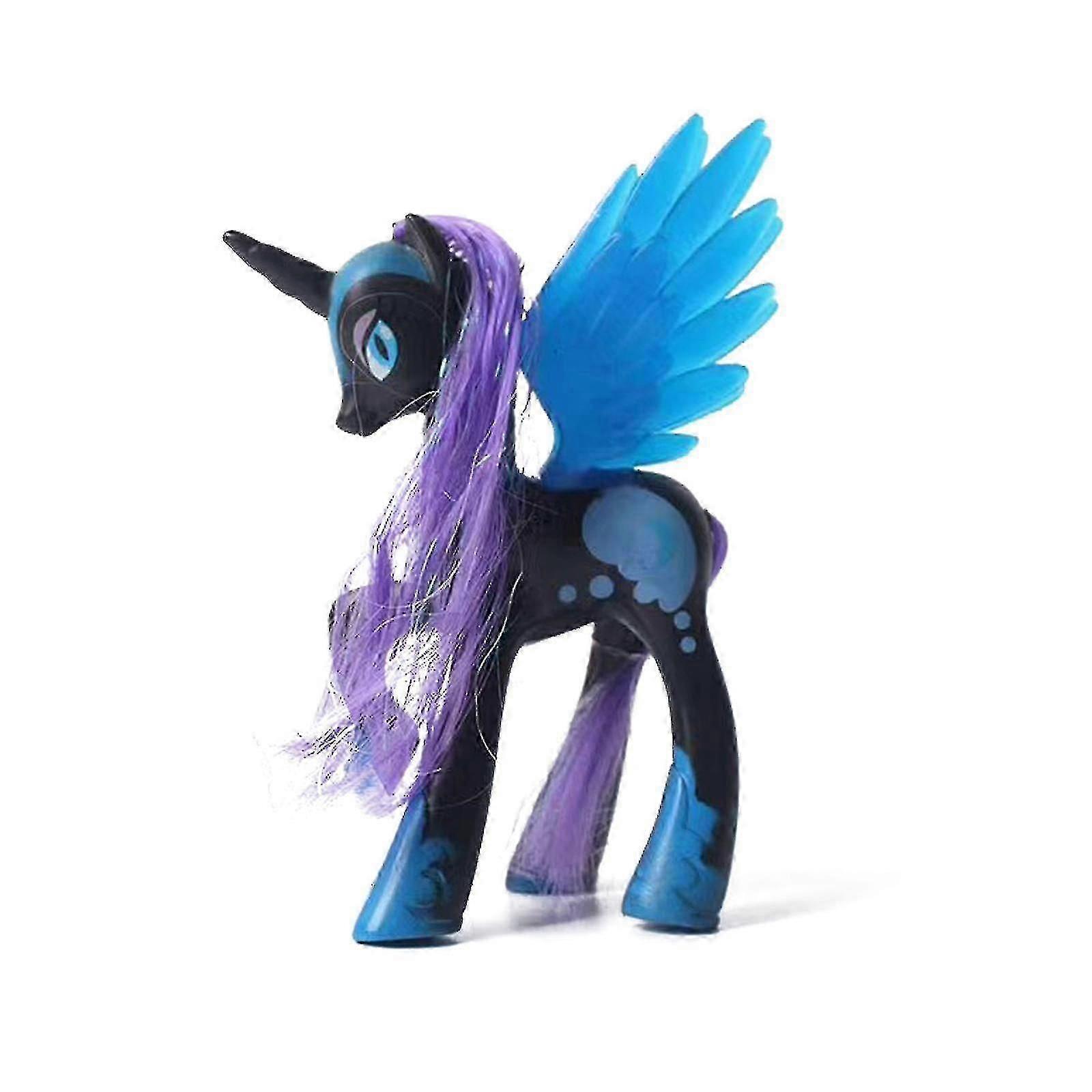My Little Pony 14cm Brushable Nightmare Moon Princess Luna Toys | Fruugo UK