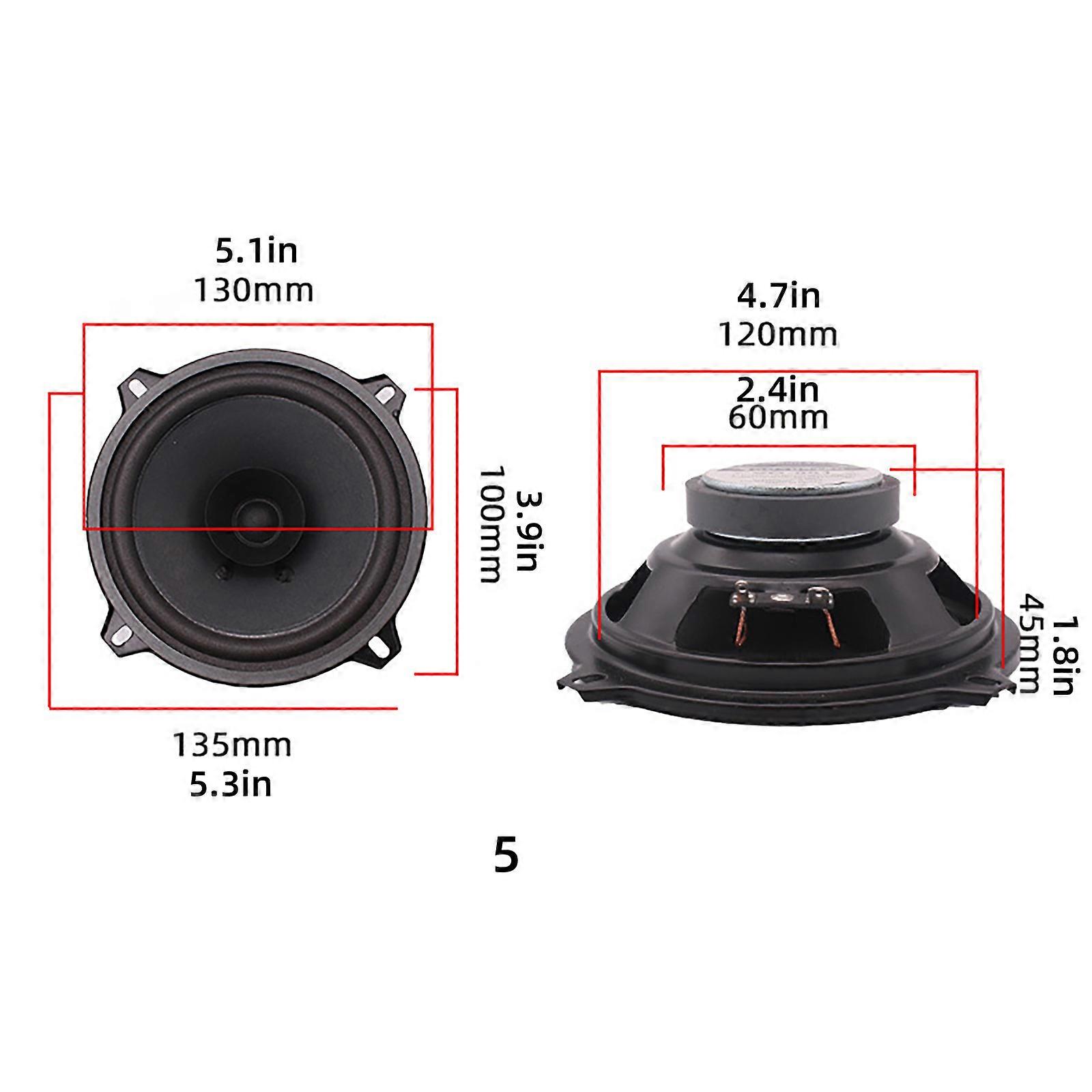 Good Sound Quality Auto Speakers with Antimagnetic Feature for ...