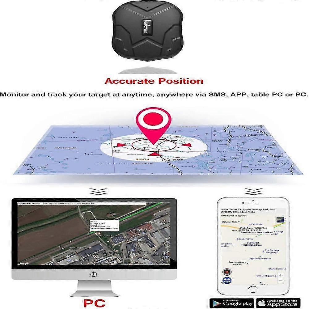 TKSTAR real time gps tracker with powerful magnet hidden tracker ...