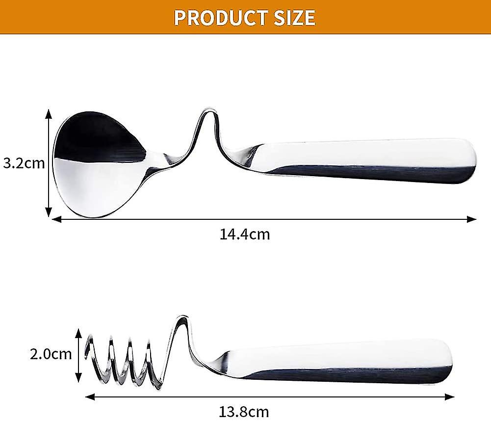 Honey And Jam Spoon, 4 Pcs Stainless Steel Spoons, Dessert Spoon ...