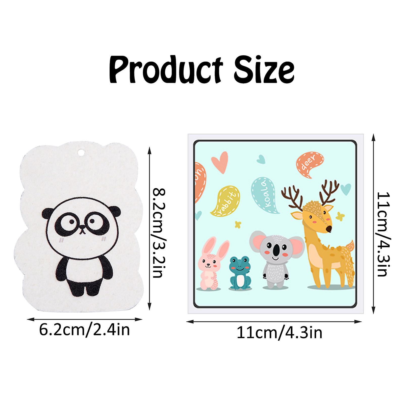 Cartoon Compressed Wood Pulp Cleaning Sponges Compressed Wood Pulp ...