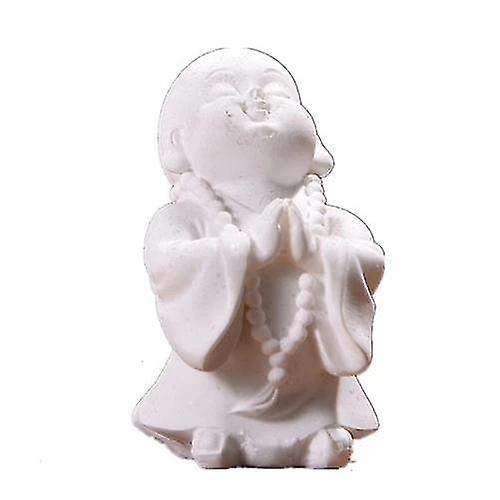 Sand Monk Sit 7*5*4.5Cm S stone Little Monk Statue Figurine | Fruugo NO